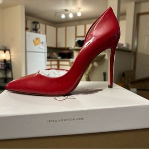Jessica Simpson | Shoes | Jessica Simpsonred Muse Pumps | Poshmark